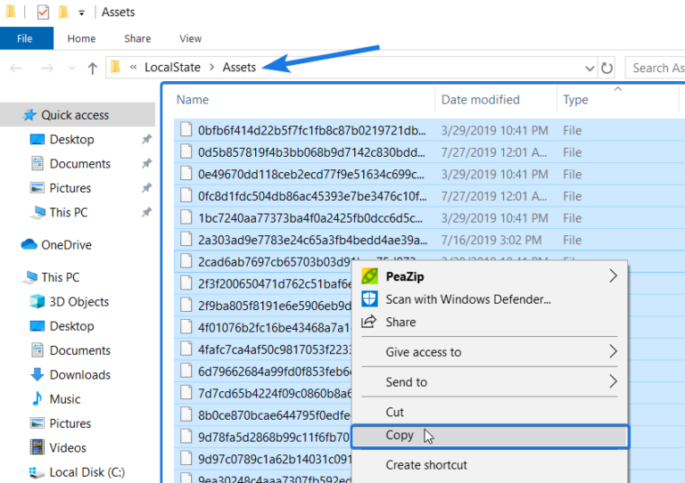 How to Save Windows 10 Spotlight Lock Screen Pictures?